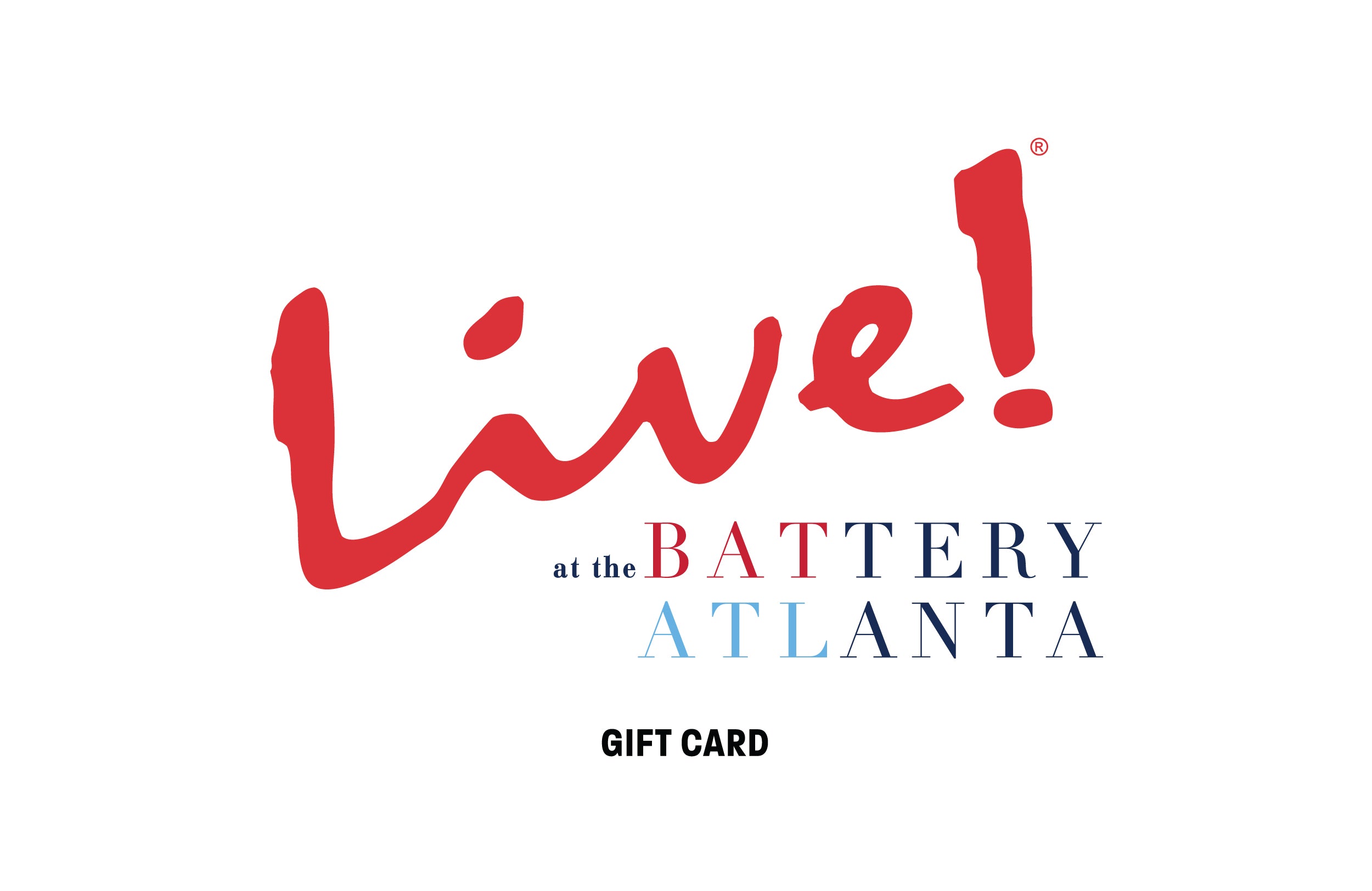 Live! at the Battery Atlanta Gift Card – Live! Hospitality & Entertainment